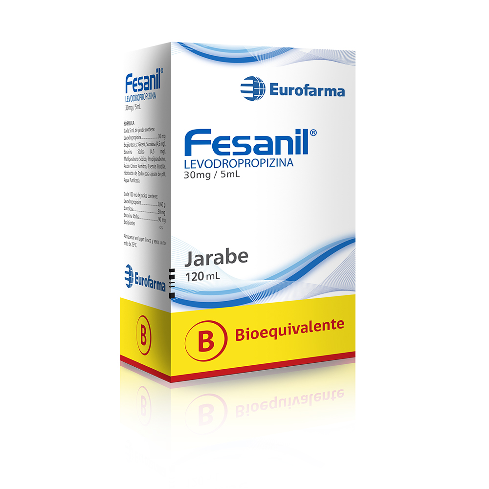 Fesanil 120ml | Jarabe - Eurofarma